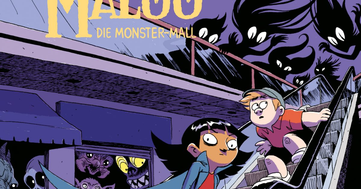 Die geheimnisvollen Akten von Margo Maloo 2: Die Monster-Mall – Drew Weing › Strips & Stories