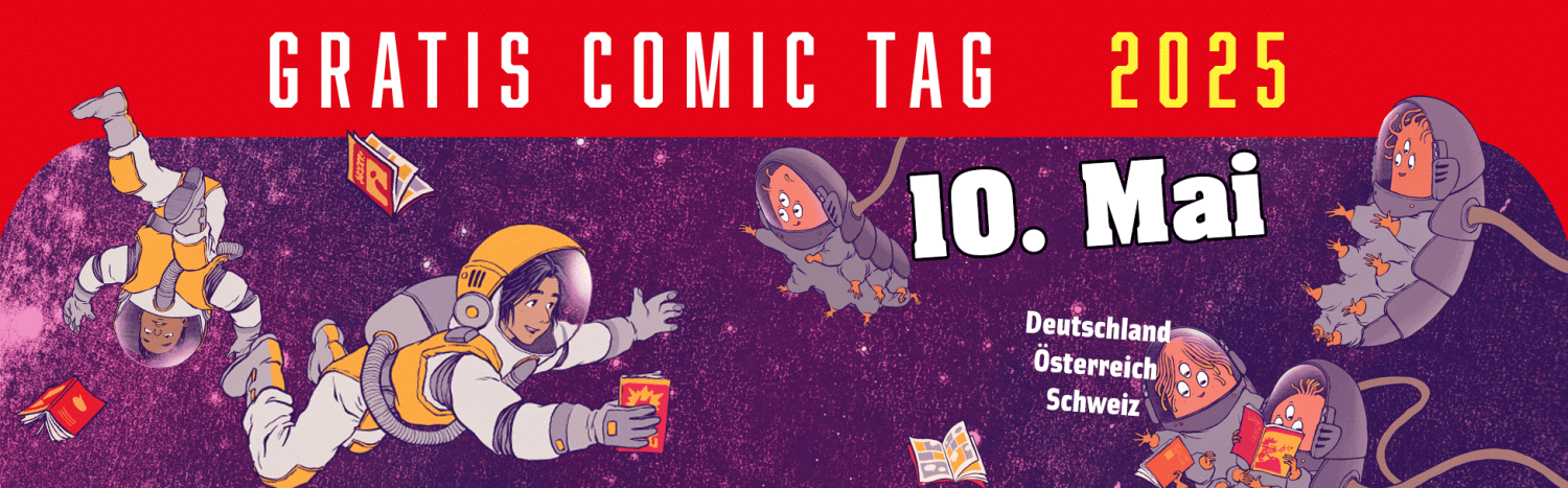 Gratis Comic Tag für Kids 2025 - Strips & Stories